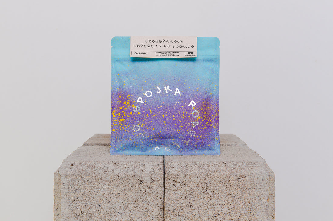 I bought this coffee at an auction – Spojka Roastery